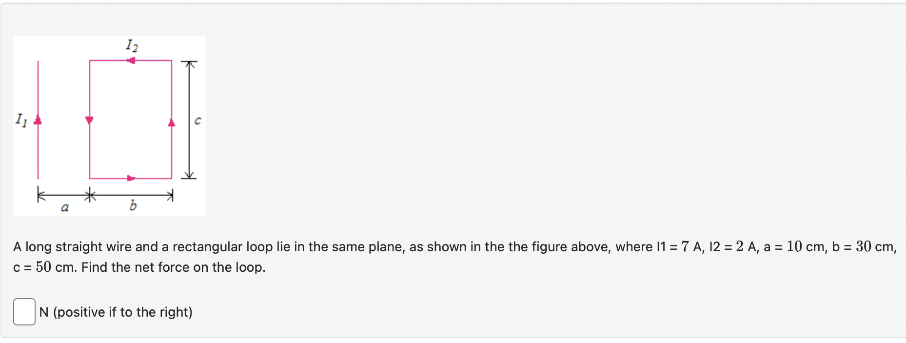 Solved A long straight wire and a rectangular loop lie in | Chegg.com