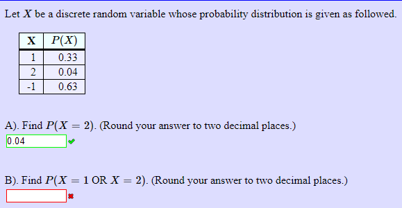 Solved Let X be a discrete random variable whose probability | Chegg.com