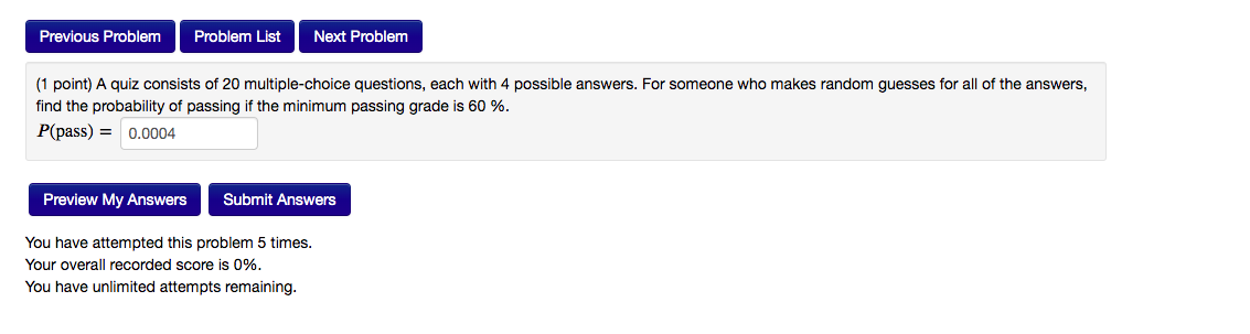 Solved Problem List Next Problem Previous Problem 1 Point Chegg