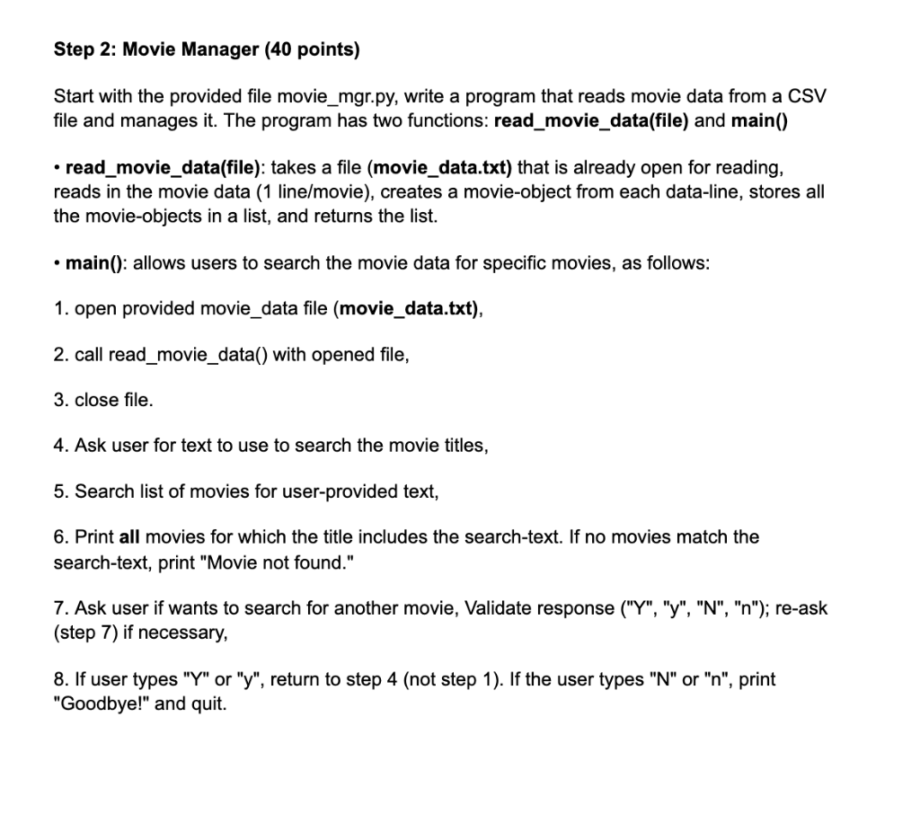 Solved cs52 Homework 6 Classes & Objects (60 points) XWrite | Chegg.com