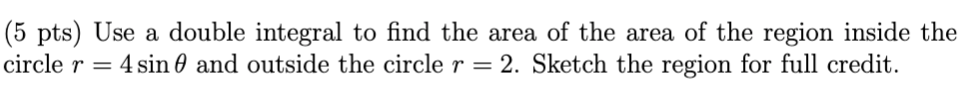 Solved Multivariable calculus. Use a double integral to find | Chegg.com