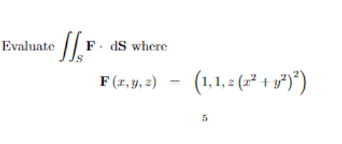 Solved Evaluate \\( \\iint_{S} \\mathbf{F} \\cdot | Chegg.com