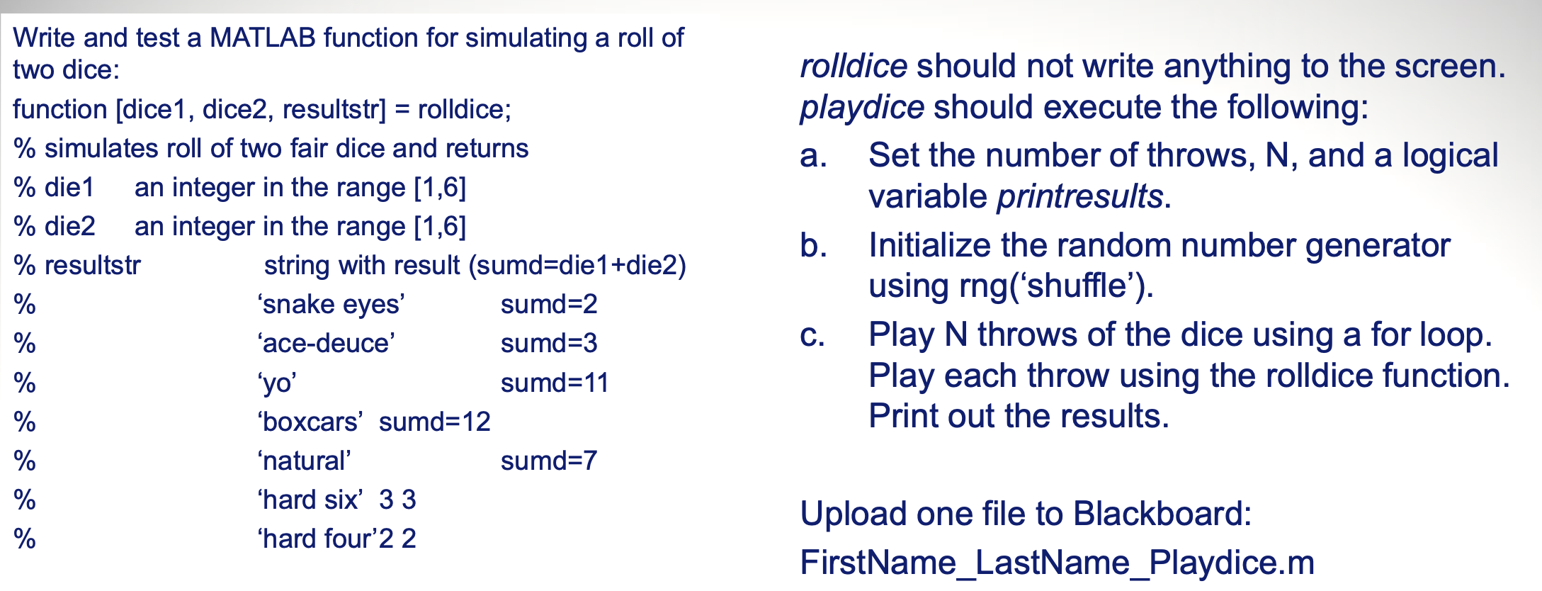 Solved A Write And Test A Matlab Function For Simulating 0792