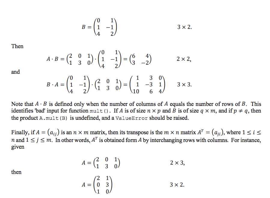 # vector.py from math import sqrt, acos from random | Chegg.com