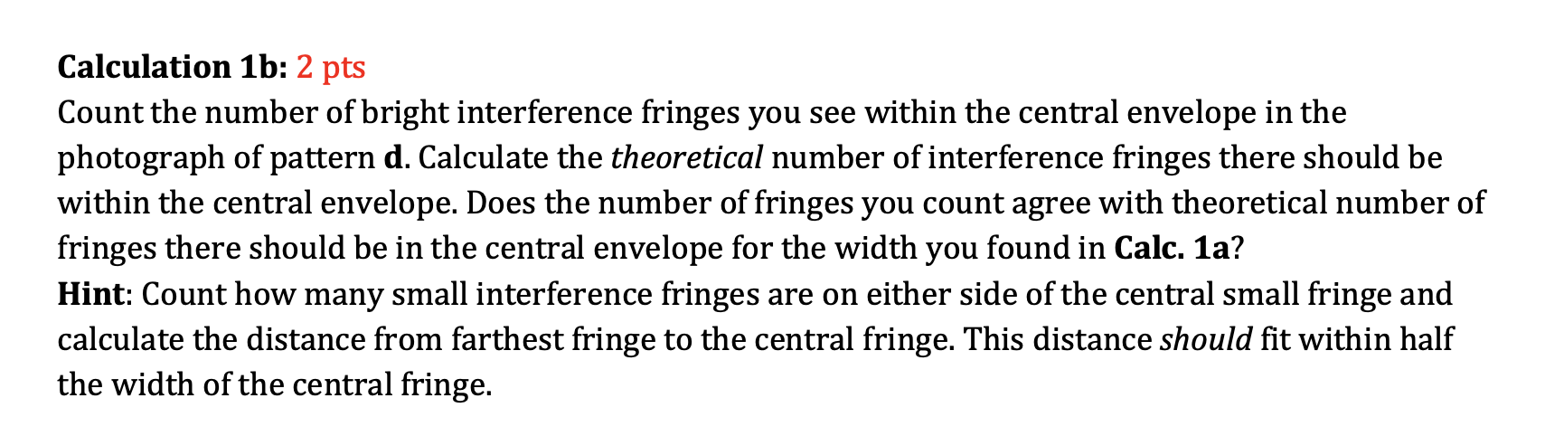 Calculation 1b: 2 pts Count the number of bright | Chegg.com