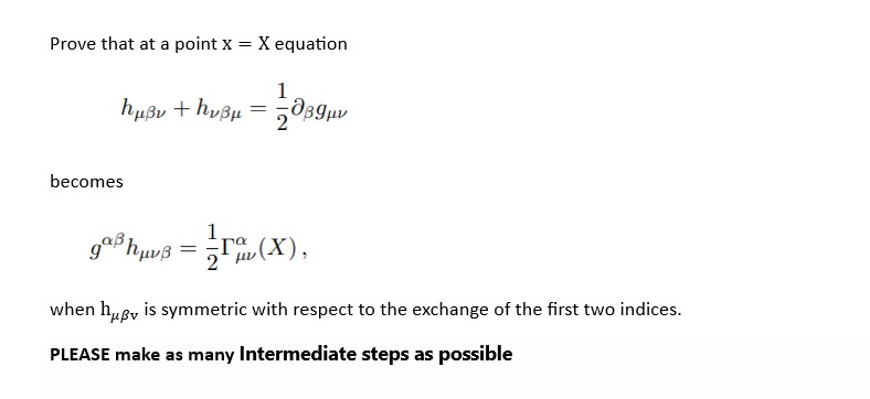 Solved Prove the next equations in a picture. The equations | Chegg.com