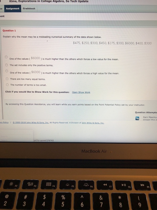 Solved Kime, Explorations in College Algebra, Se Tech Update | Chegg.com