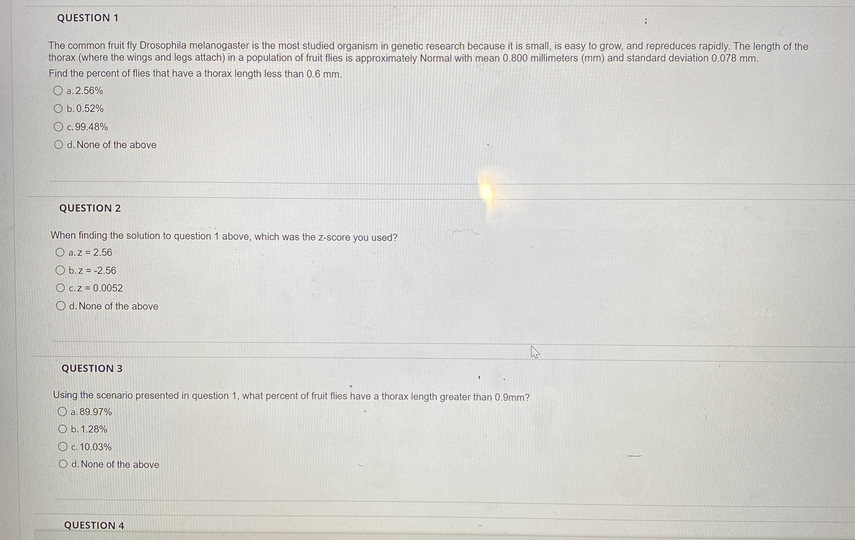 Solved I would only submit one question at a time but they | Chegg.com