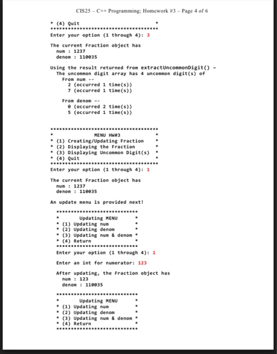Solved CIS25-C++ Programming: Homework #3-Page 2 of 6 1. | Chegg.com