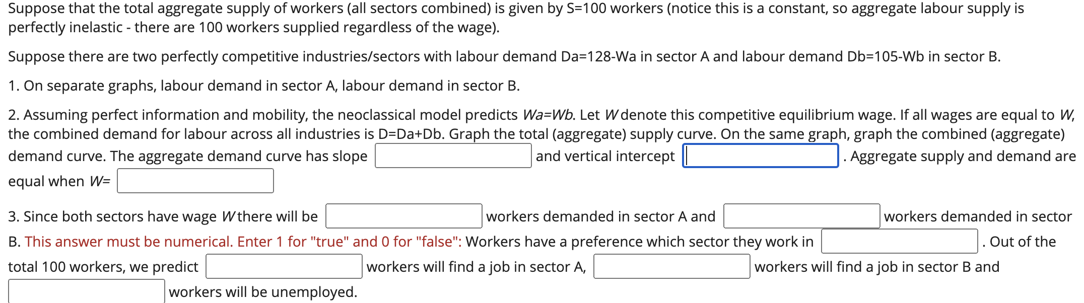 Solved Suppose that the total aggregate supply of workers | Chegg.com