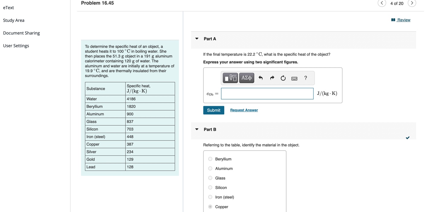 Solved Study AreaDocument SharingUser SettingsTo determine | Chegg.com
