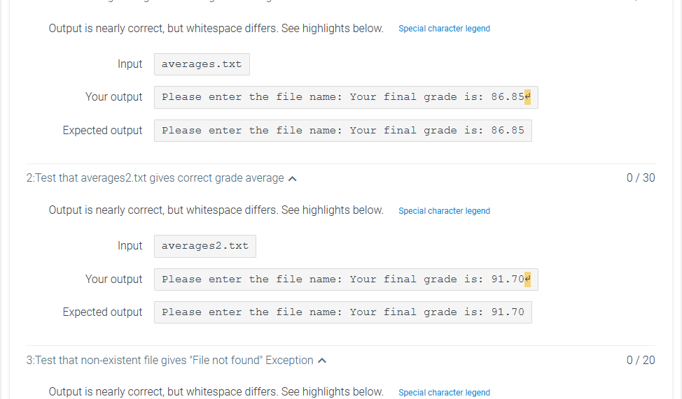 Solved Can someone please help me with my code. It runs and | Chegg.com
