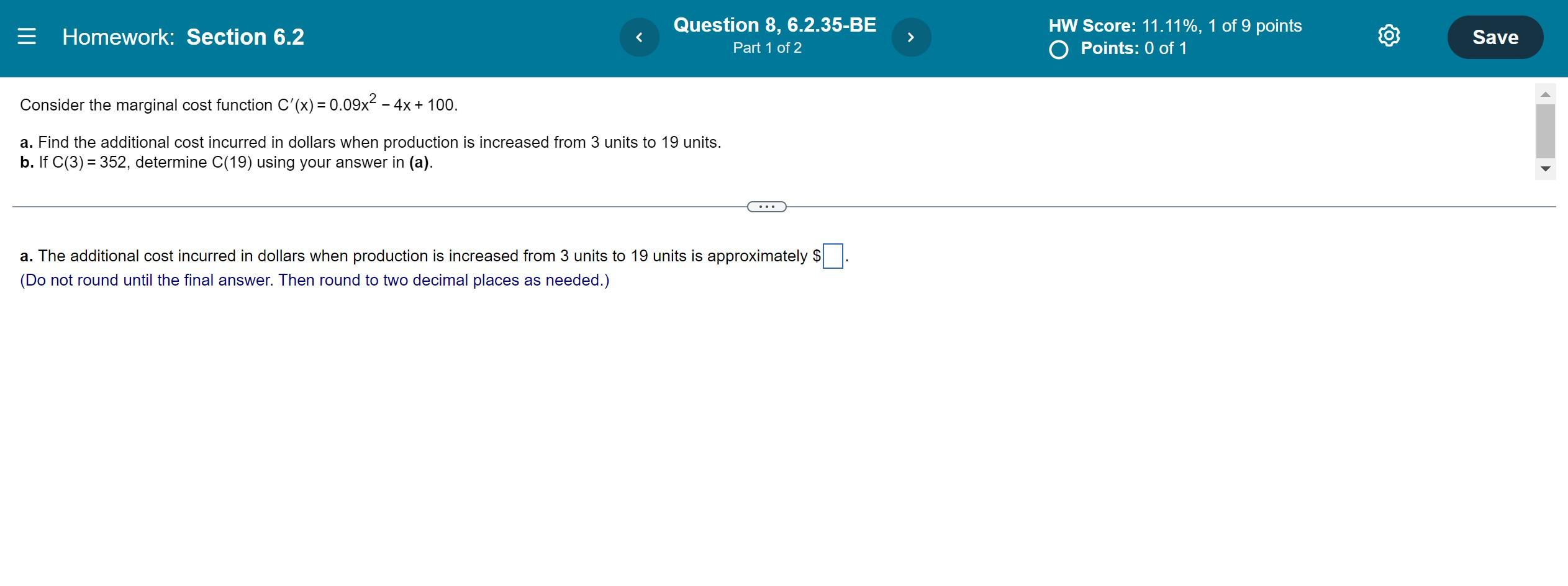 Solved Homework Section 6 2
