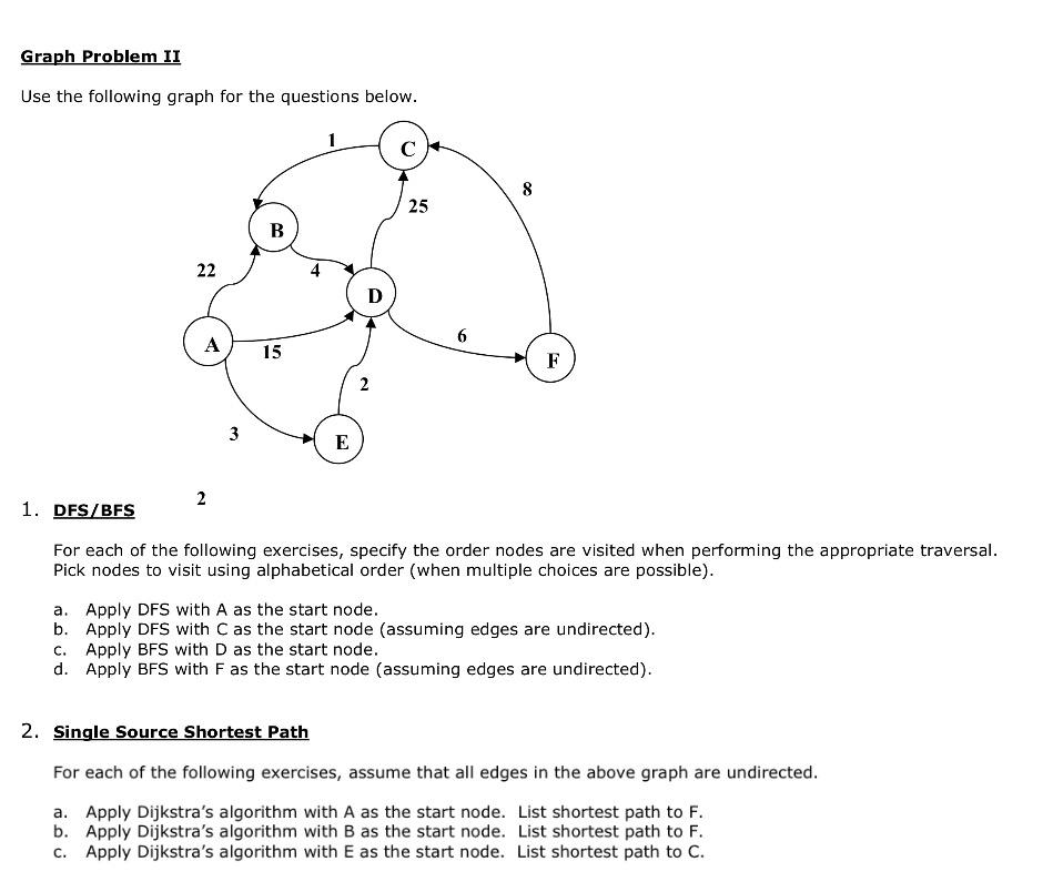 Solved Use the following graph for the questions below. 1. | Chegg.com