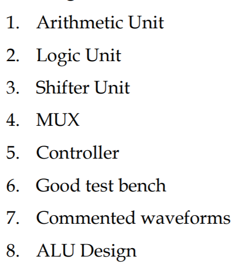 please help me with the design code and test bench | Chegg.com
