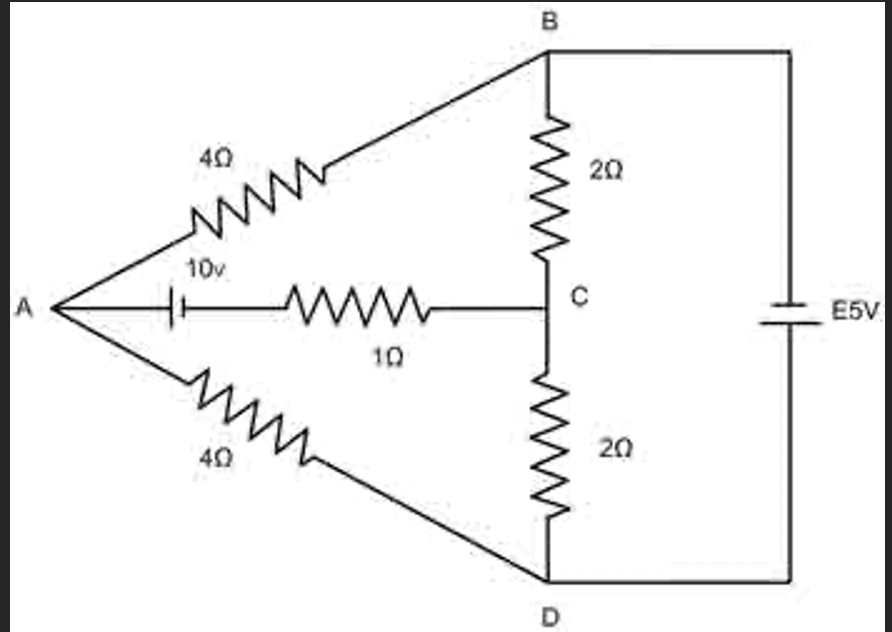 Solved Hello please calculate the current through A, B, C, | Chegg.com