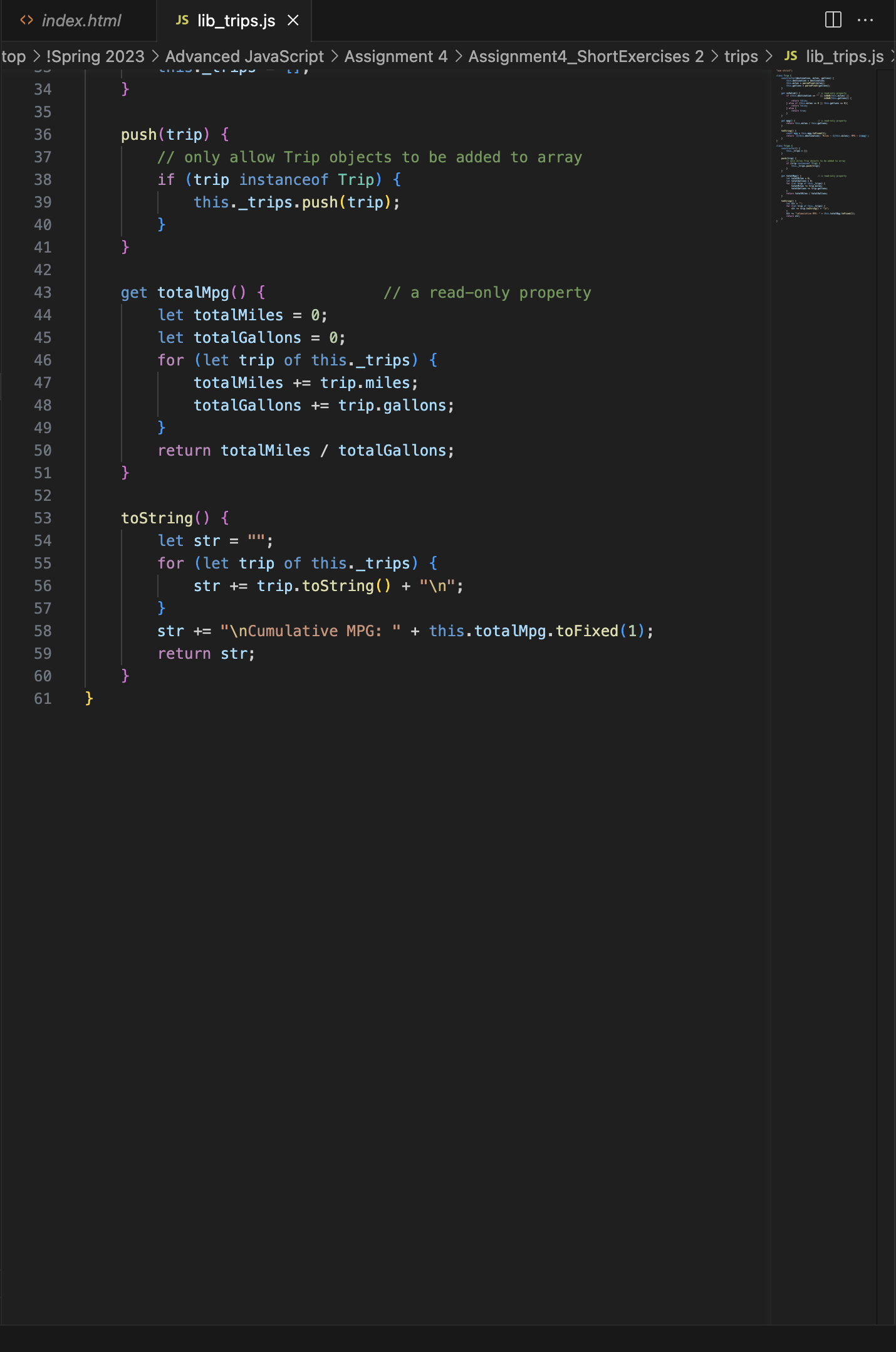 Solved Short 16 2 Use An Object Literal Instead Of A Class