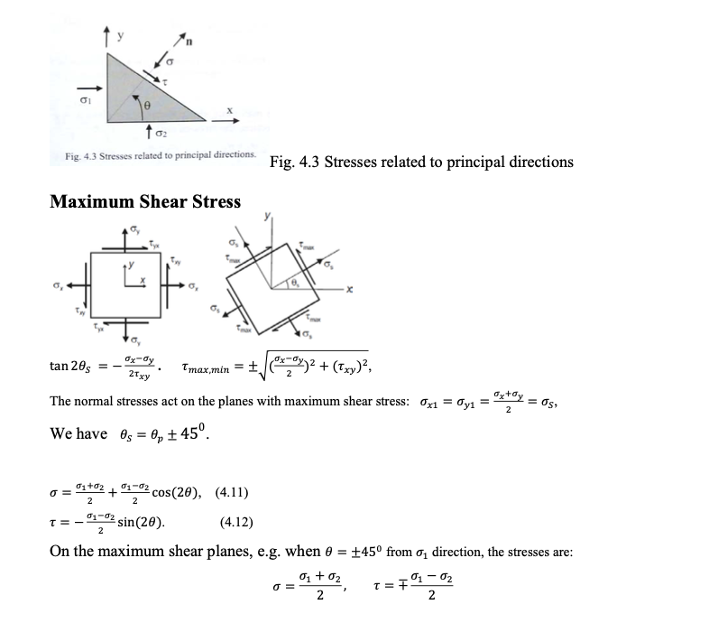 Solved Question 2: If an element of rock is stressed under a | Chegg.com