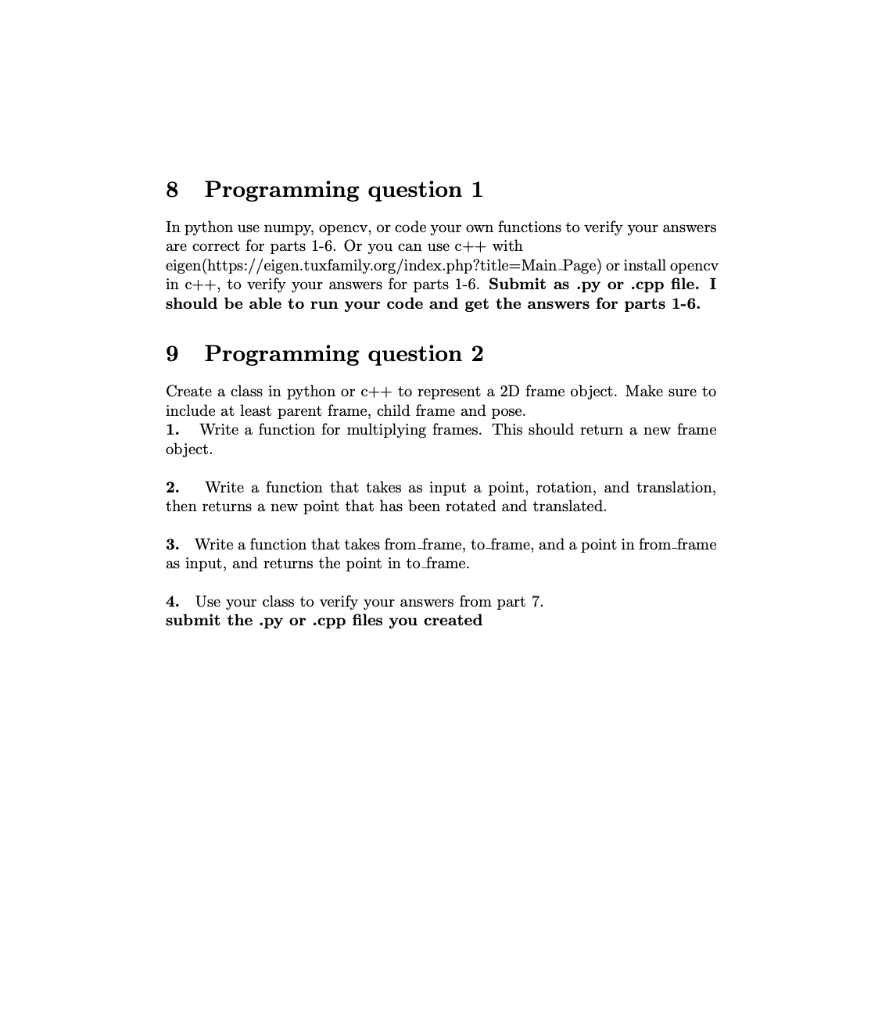 Solved please only do the number 8. Again only do the number | Chegg.com