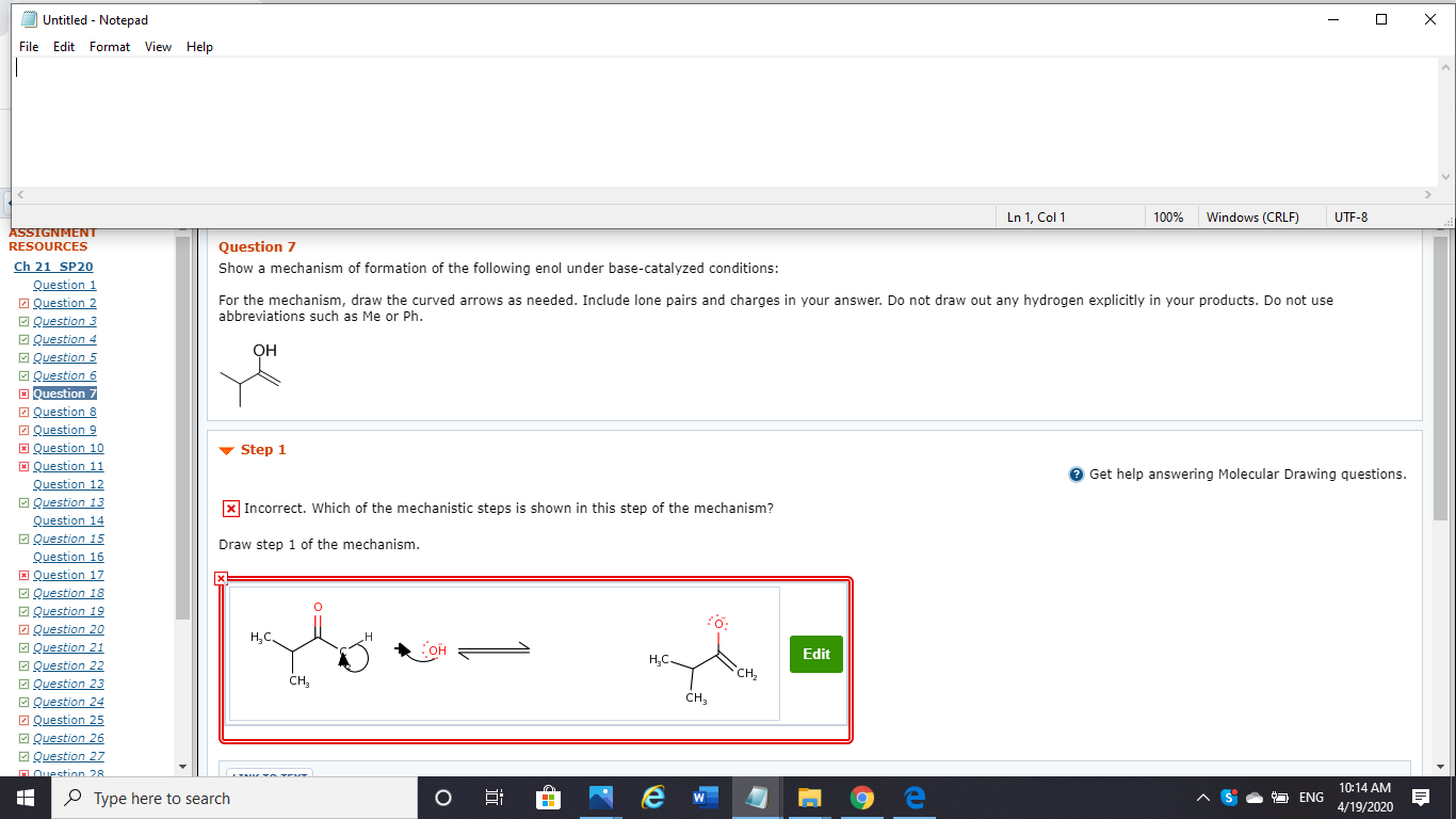 Solved Untitled - Notepad File Edit Format View - O X Help | Chegg.com