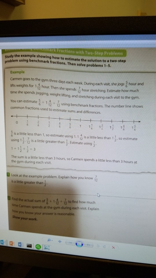Solved the example showing how to estimate the solution to a | Chegg.com