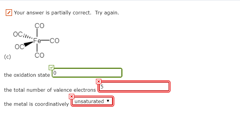 Solved For each of the following complexes, determine the | Chegg.com