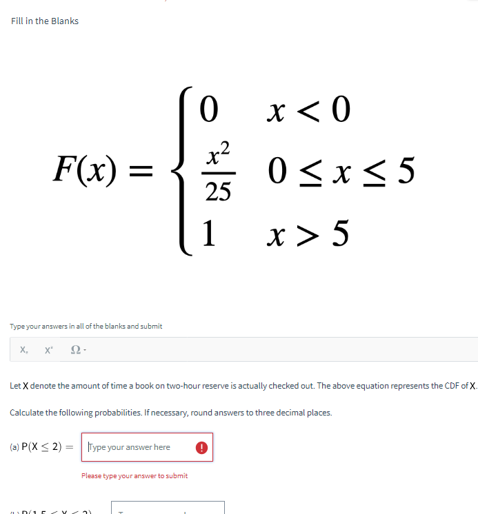 Solved Calculate the following probabilities. If necessary, | Chegg.com