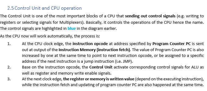 Design the CPU below, instead of following CISC | Chegg.com