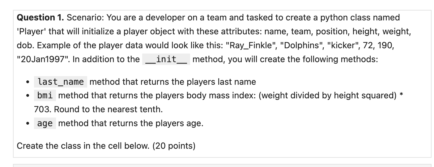 Solved Question 1. ﻿Scenario: You are a developer on a team | Chegg.com