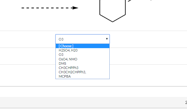 Solved 03 [Choose] H2SO4, H20 03 OsO4, NMO DMS CH3CHPPh3 | Chegg.com
