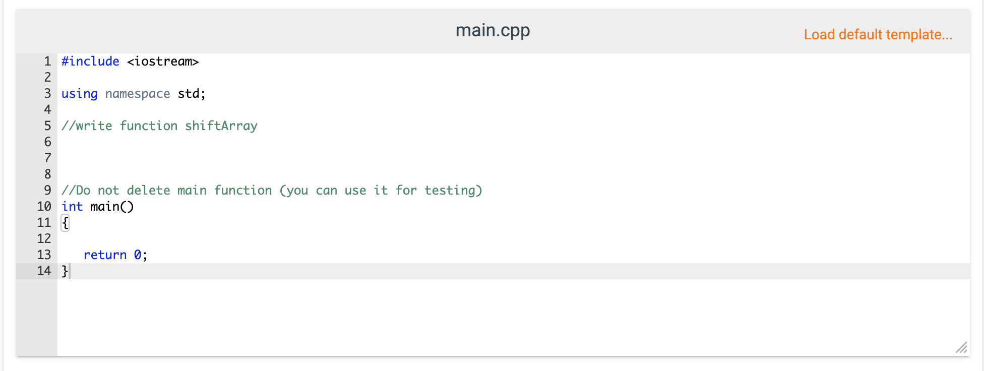 Solved In This Exercise You Will Write A Template Function