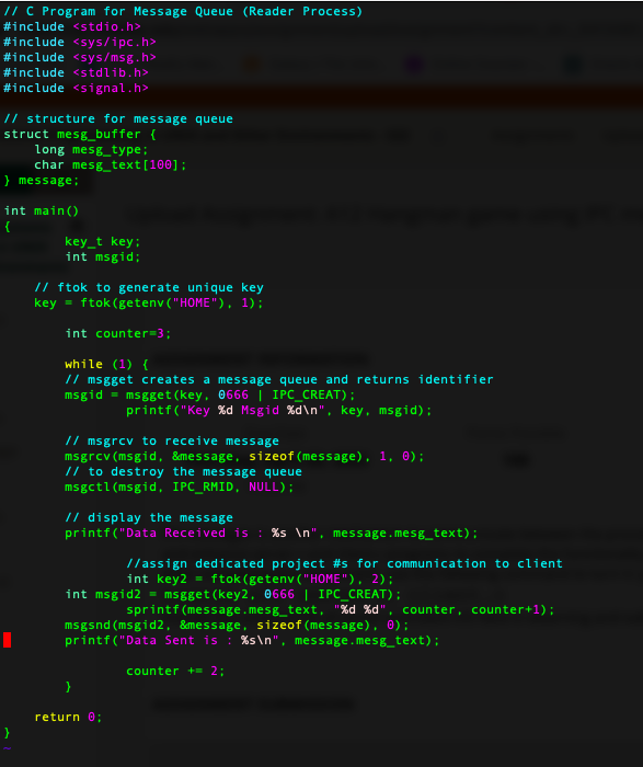 Solved IPC messages are another mechanism to communicate | Chegg.com