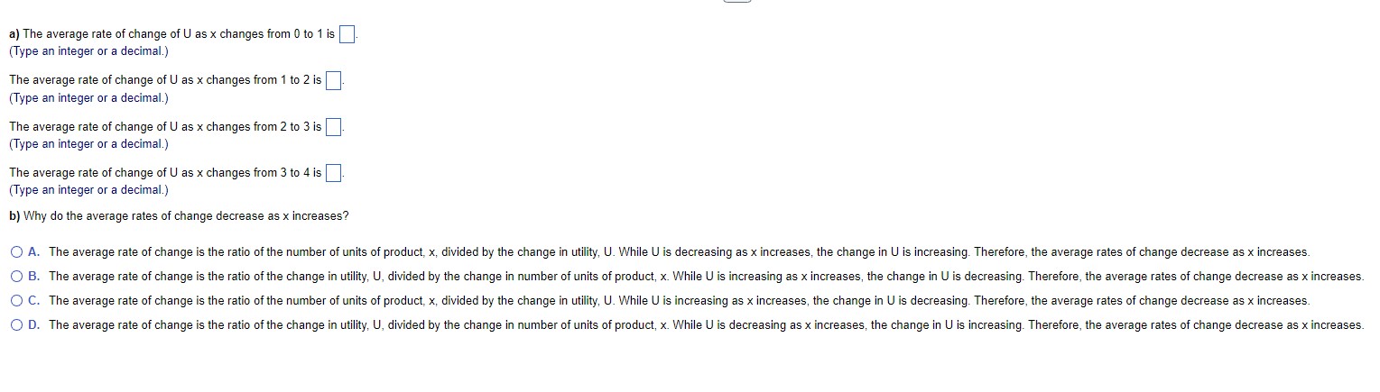 Solved Utility is a type of function that occurs in | Chegg.com