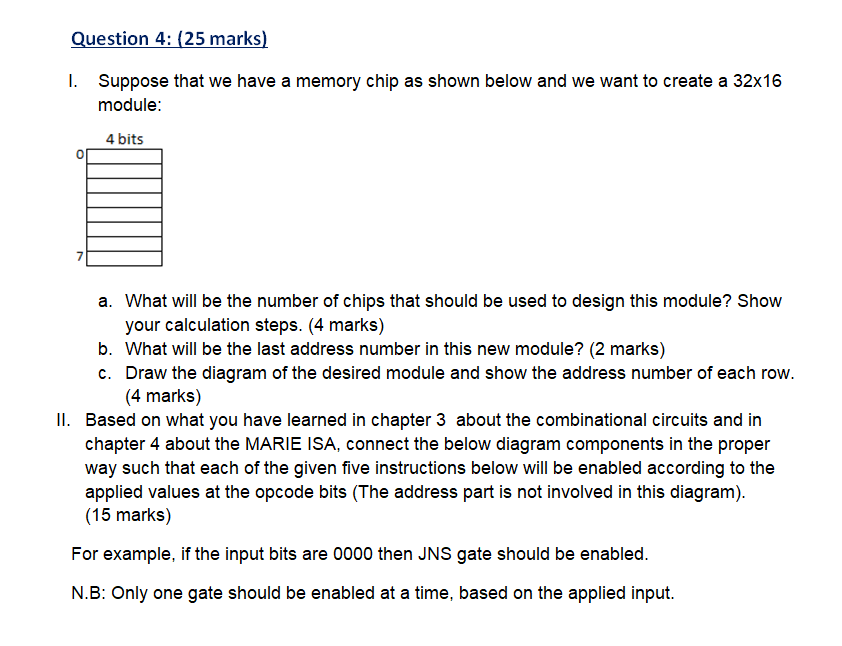 Solved Question 4: (25 marks) 1. Suppose that we have a | Chegg.com
