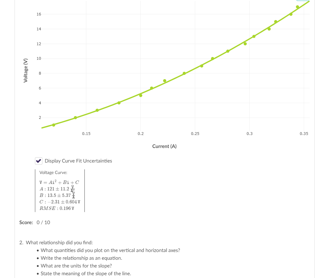Solved Trial 2: Incandescent Bulb 1. Repeat the process | Chegg.com