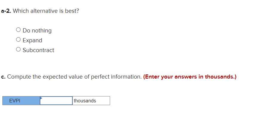 Solved A small building contractor has recently experienced | Chegg.com