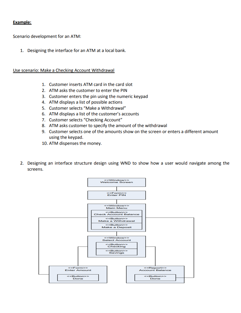 Solved Assignment Guidelines: Select a screen in a System. | Chegg.com