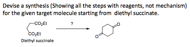 Solved Devise a synthesis (Showing all the steps with | Chegg.com