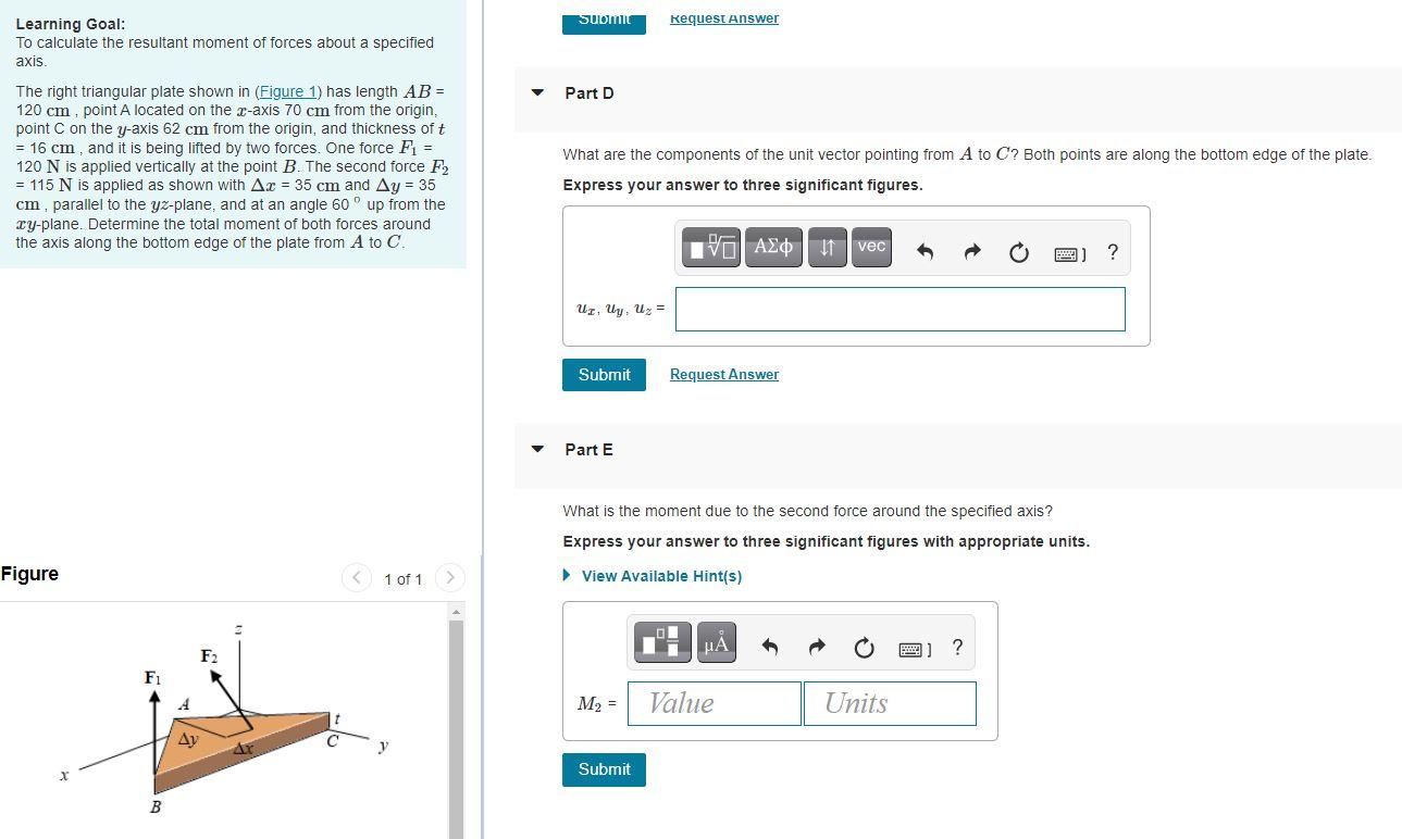 Solved Review Learning Goal: To calculate the resultant | Chegg.com