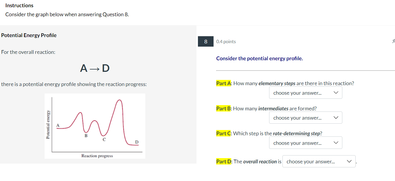 Solved Instructions Consider the graph below when answering | Chegg.com Solved Instructions Consider the graph below when answering | Chegg.com