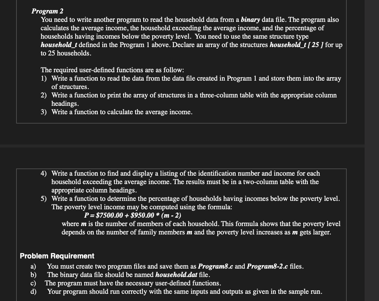 Solved Problem Description This Is Your Last Assignment And 2799