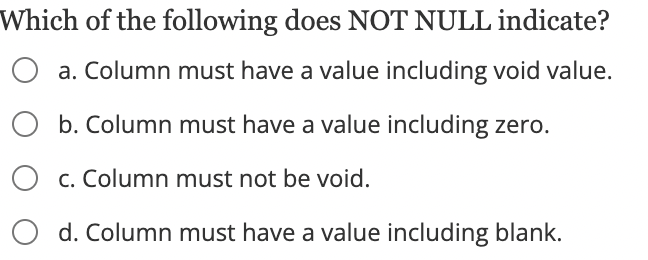 Solved Which Of The Following Commands List Existing Chegg