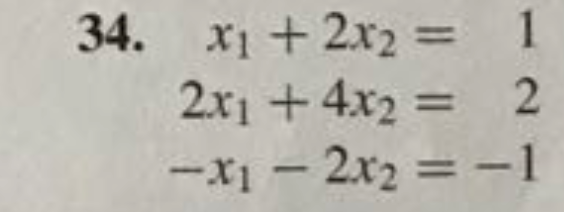 Solved In Exercises 22-35, solve the system by transforming | Chegg.com