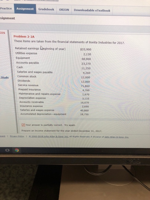 Solved Please prepare an income statement, Retained earnings | Chegg.com