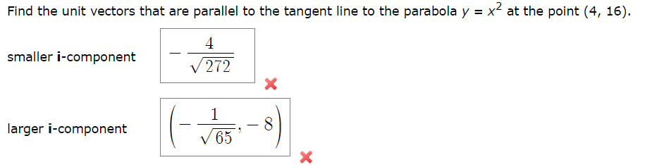 Solved Find the unit vectors that are parallel to the | Chegg.com