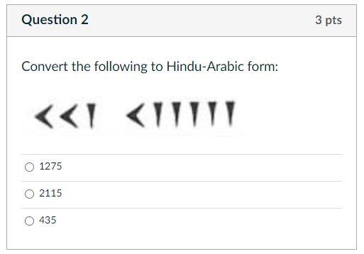 Question 2 3 pts Convert the following to | Chegg.com