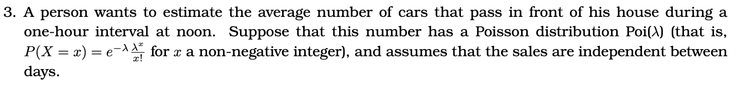 Solved 3. ( 20 points) Asymptotic confidence intervals (a) | Chegg.com