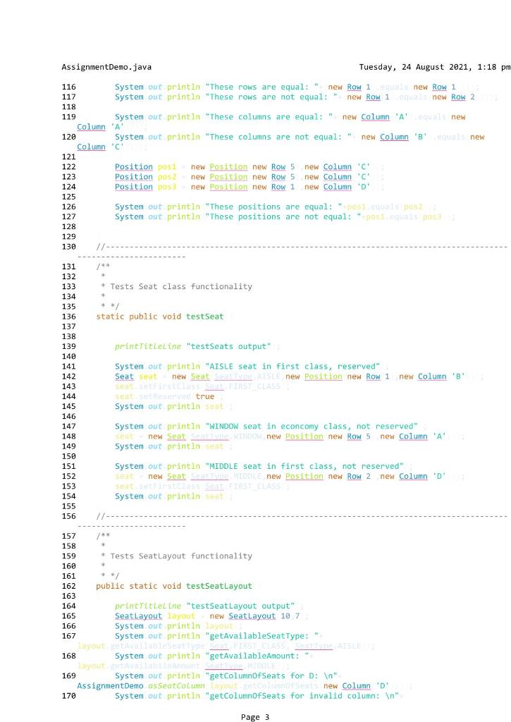 Solved Airline Reservation System Individual Assignment Part | Chegg.com