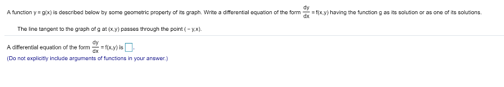 Solved A function y g(x) is described below by some | Chegg.com