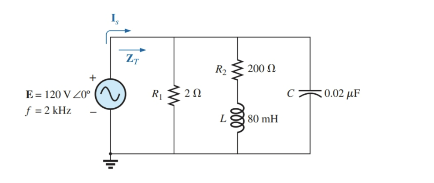 Solved Determine the total complex, apparent, real, and | Chegg.com
